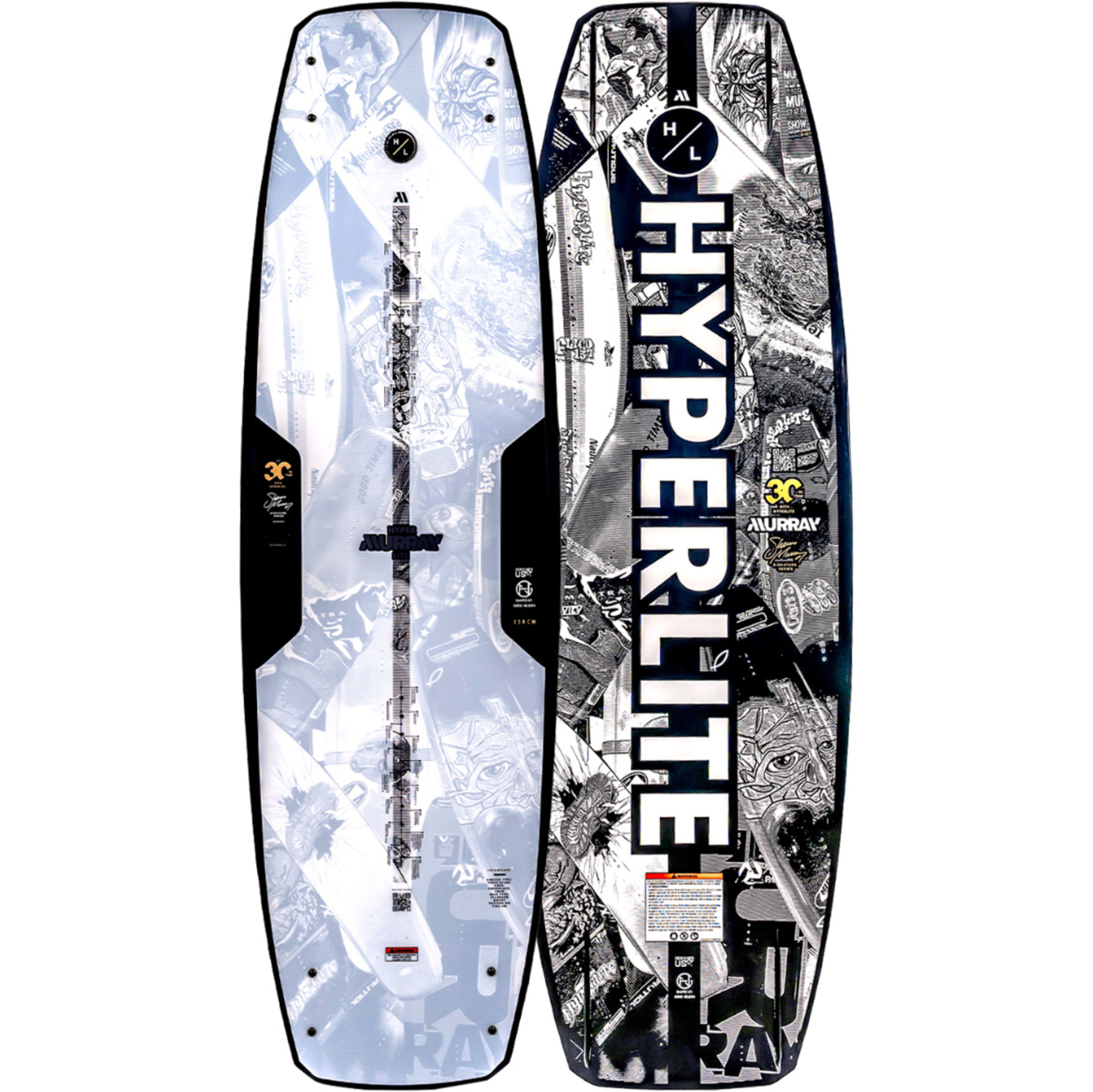 2025 Hyperlite Murray Wakeboard H25MUR - Boardsports - Wake - Wakeboards | Wetsuit Outlet